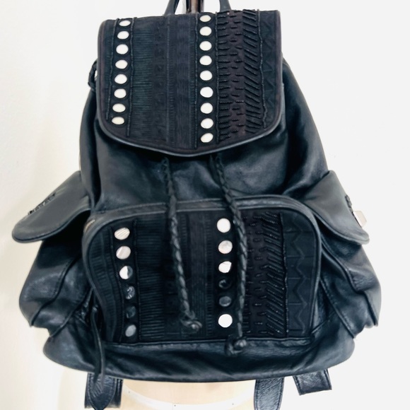 Simone Camille | Bags | Simone Camille The Mirrors Leather Backpack In ...